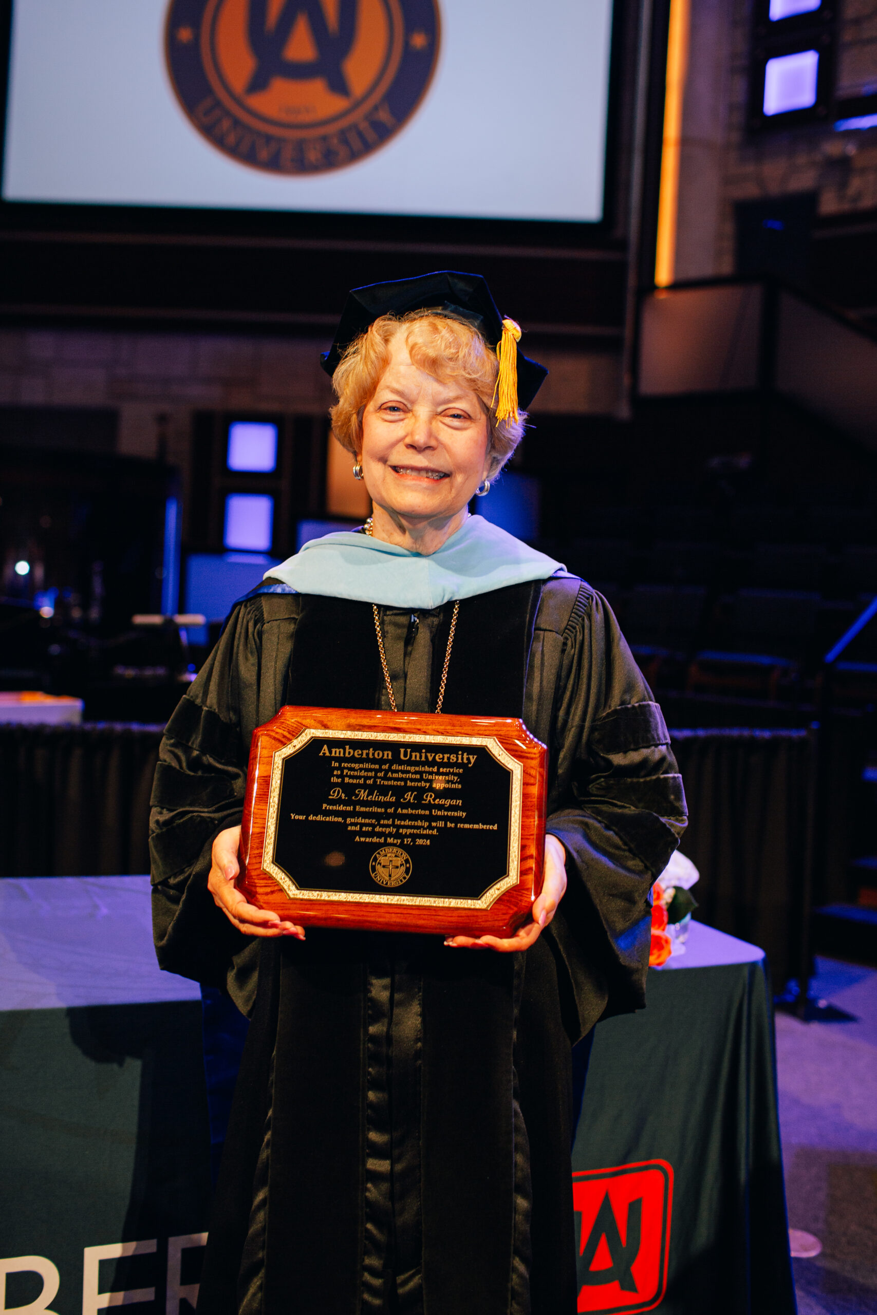 President Emeritus Award - Amberton University